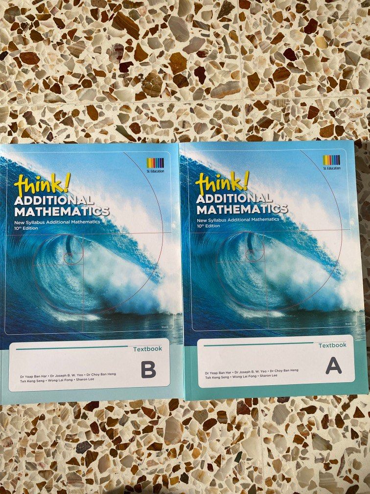Think! A Math Textbook (A and B), Hobbies & Toys, Books & Magazines ...