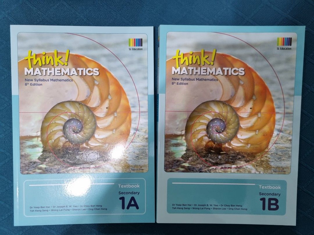 Think! Mathematics Secondary Textbook 1A & 1B (8th Edition), Hobbies ...