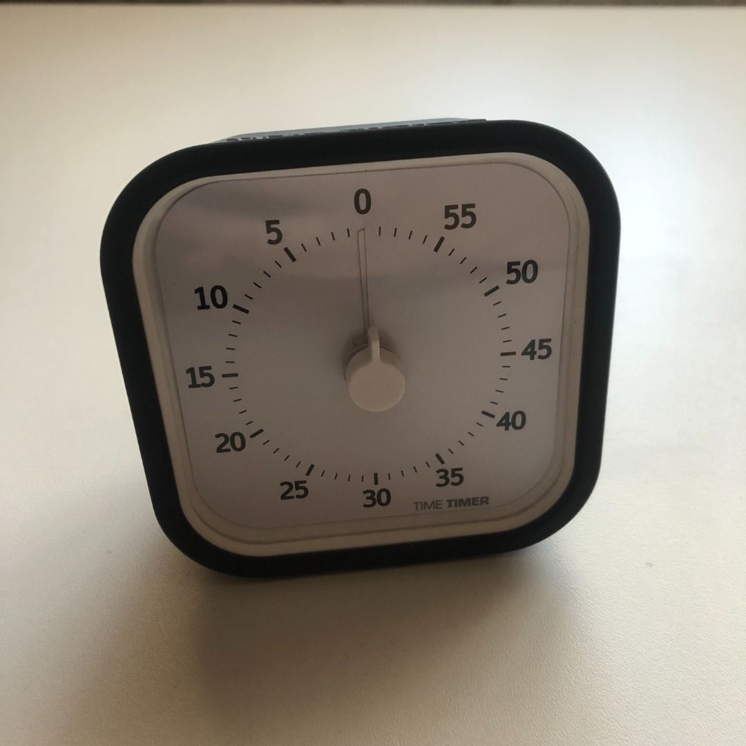 TIME TIMER MOD (Charcoal), Furniture & Home Living, Home Decor, Clocks ...