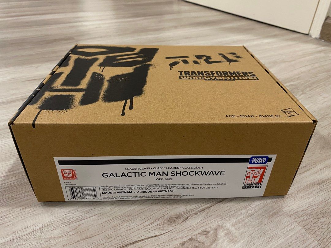 Transformers Siege Galactic Man Shockwave BIB Leader Class, Hobbies ...