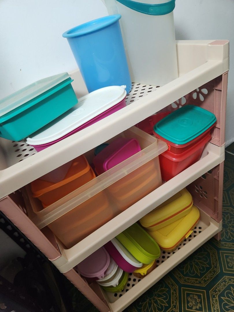 Tupperware ori used murah, Furniture & Home Living, Kitchenware ...