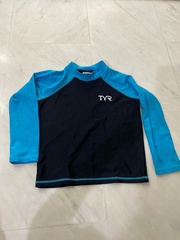 Tyr boy swimming rash size 6 and size 8, Babies & Kids, Babies & Kids ...