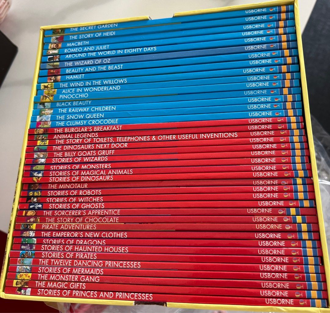 Usborne Reading Collection (My 3rd Library), Hobbies & Toys, Books ...