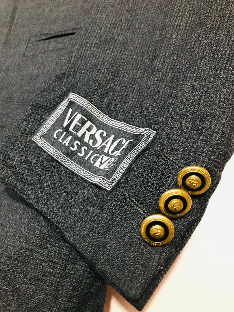 Versace Classic V2 Suit (Authentic), Men's Fashion, Coats, Jackets and ...