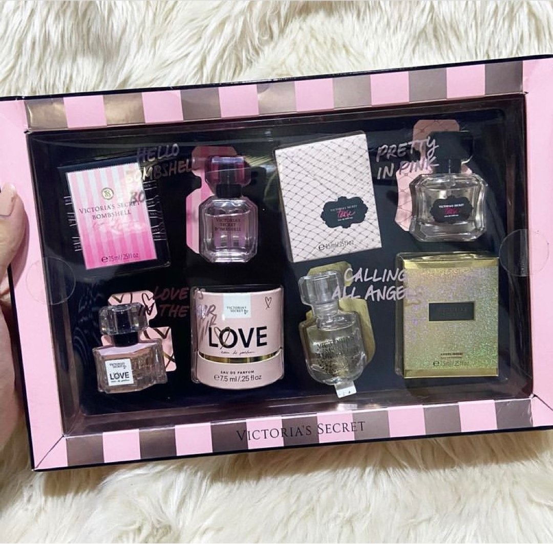Victoria Secret Mini Perfume Set, Beauty & Personal Care, Fragrance ...