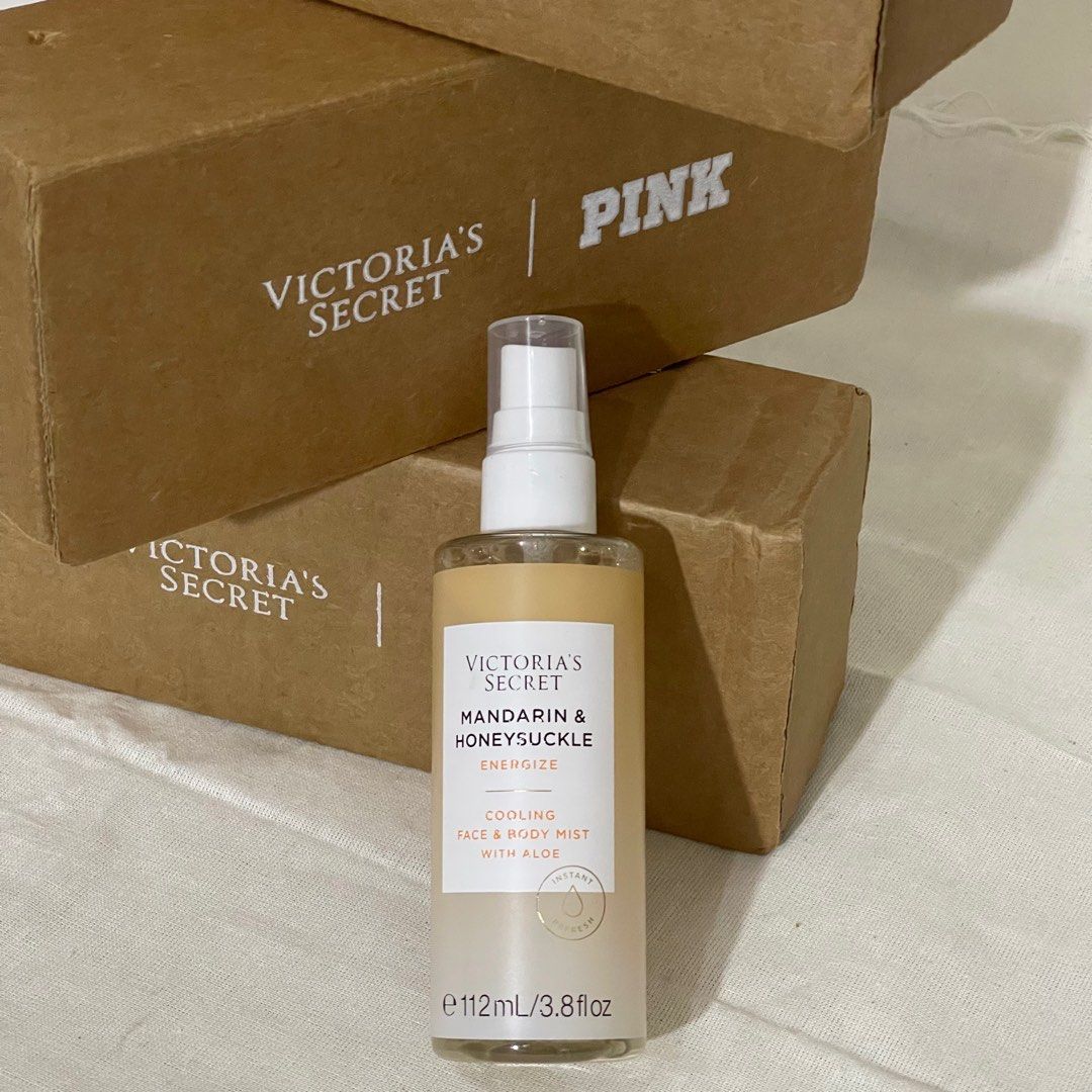 Victoria's Secret Mandarin & Honeysuckle Face & Body Mist, Beauty ...
