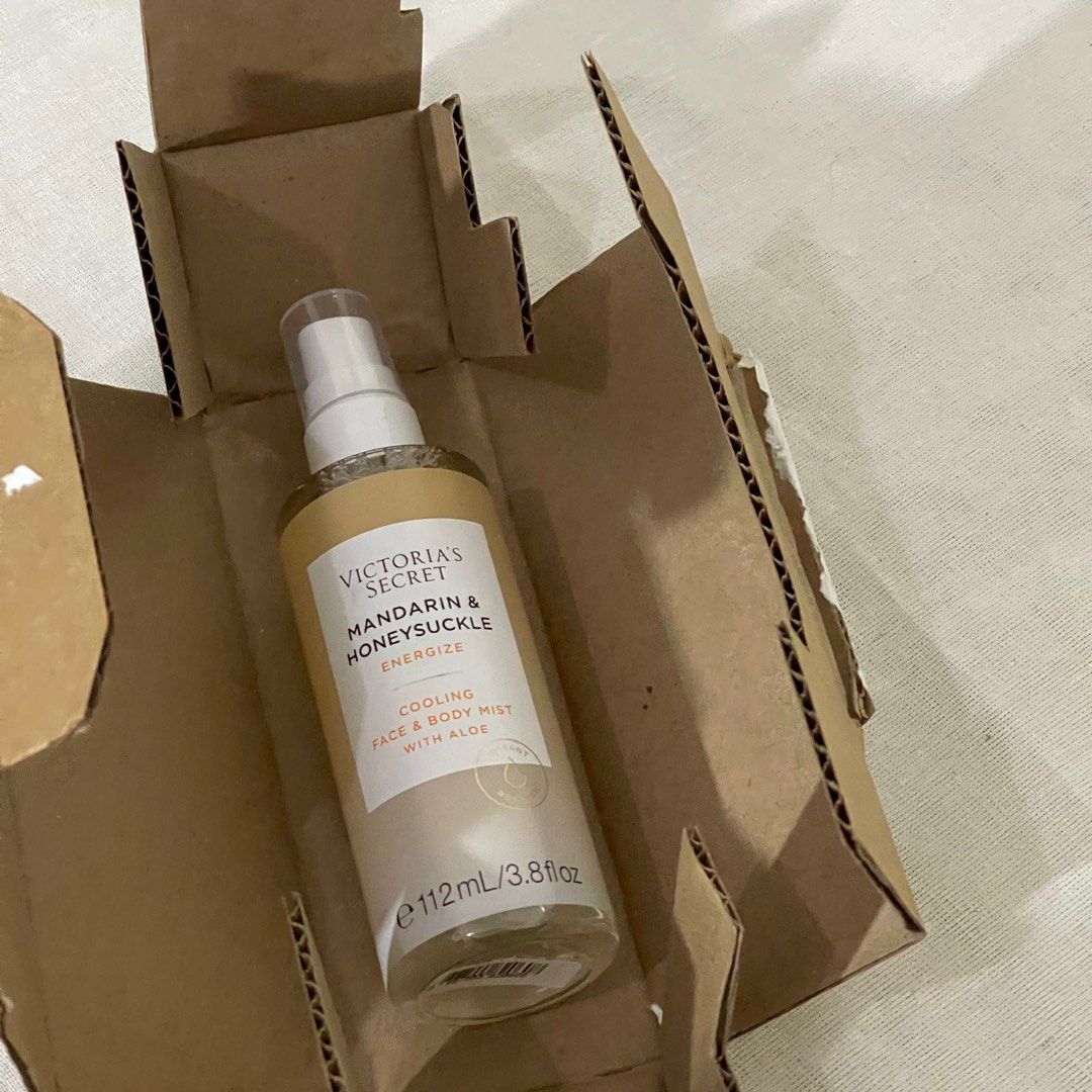 Victoria's Secret Mandarin & Honeysuckle Face & Body Mist, Beauty ...