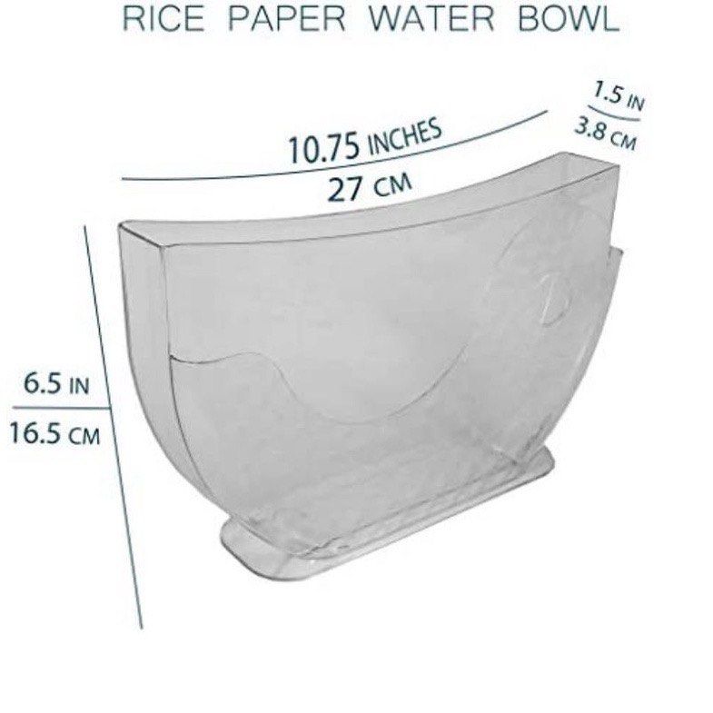 Vietnamese rice paper holder water dipping bowl Vietnamese spring roll ...