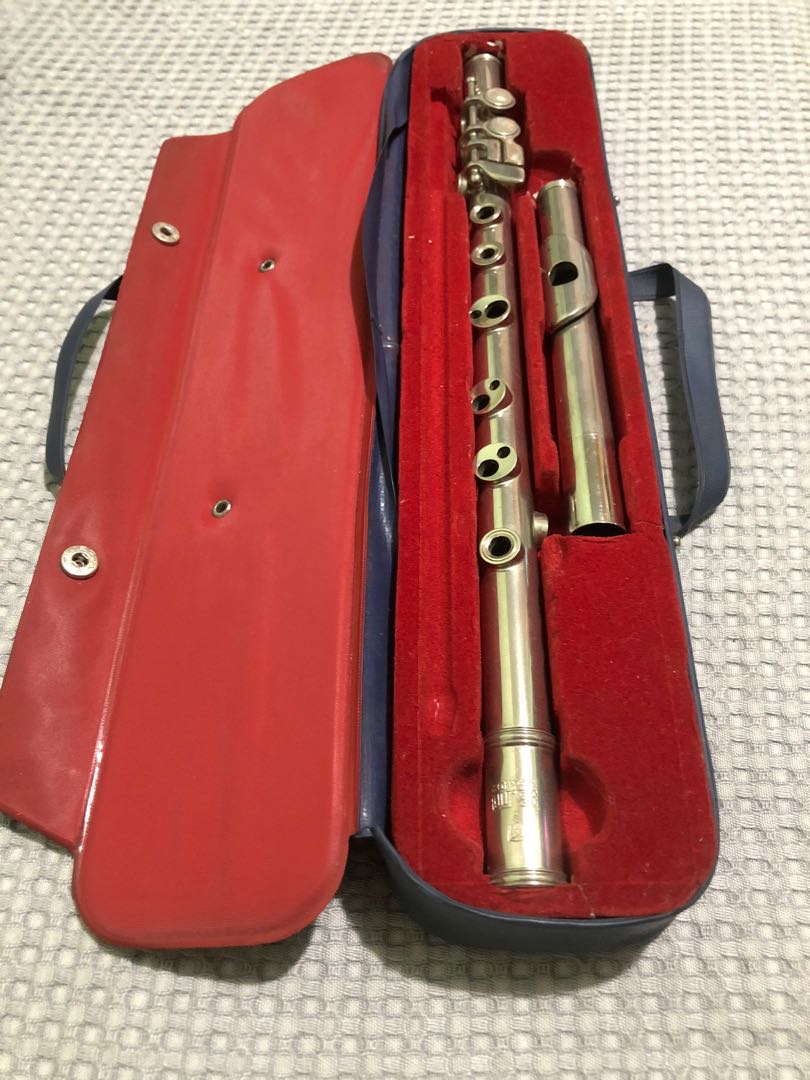 Vintage metal pipe flute, Hobbies & Toys, Music & Media, Musical ...