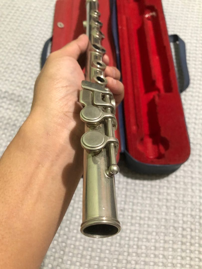 Vintage metal pipe flute, Hobbies & Toys, Music & Media, Musical ...