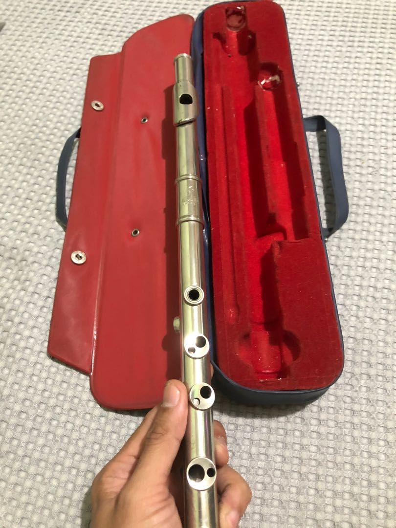 Vintage metal pipe flute, Hobbies & Toys, Music & Media, Musical ...