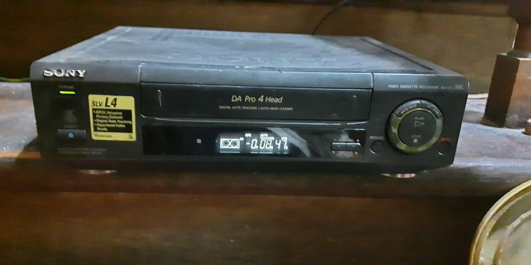 Sony VHS player and recorder, TV & Home Appliances, TV & Entertainment ...