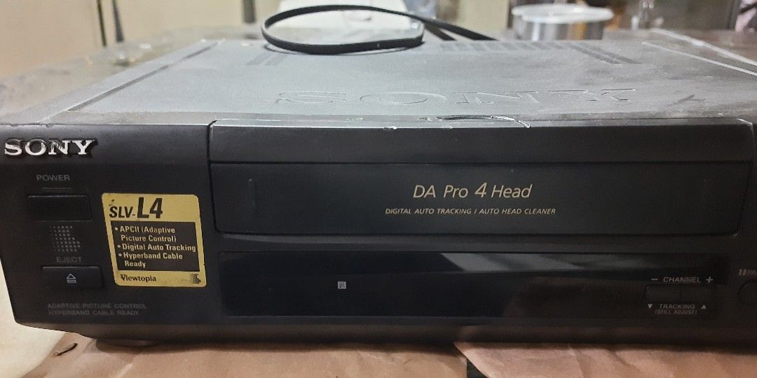 Sony VHS player and recorder, TV & Home Appliances, TV & Entertainment ...