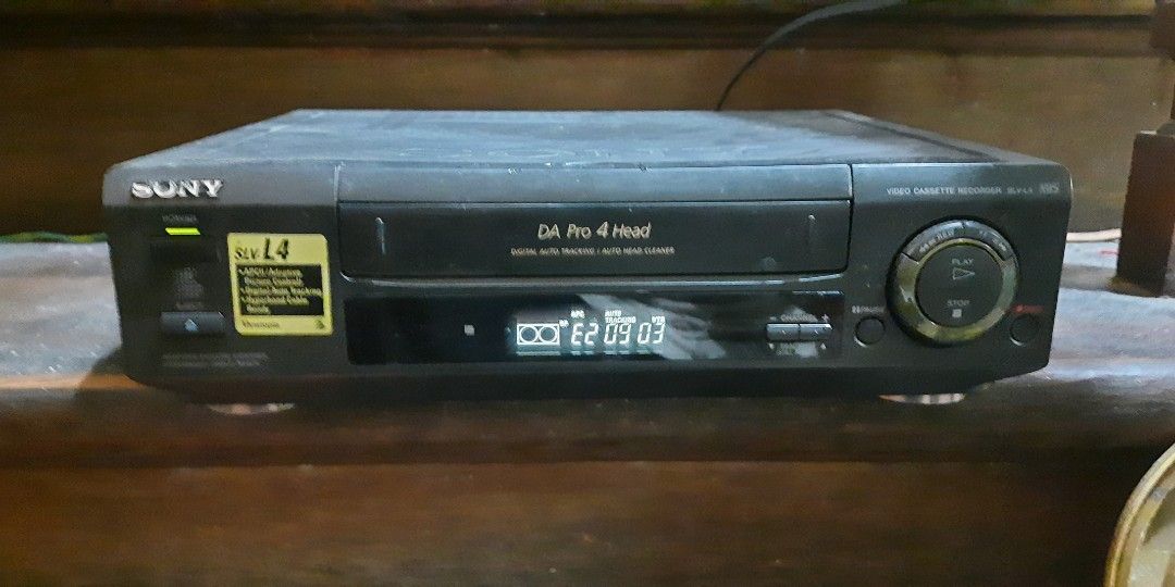 Sony VHS player and recorder, TV & Home Appliances, TV & Entertainment, TV Parts & Accessories ...
