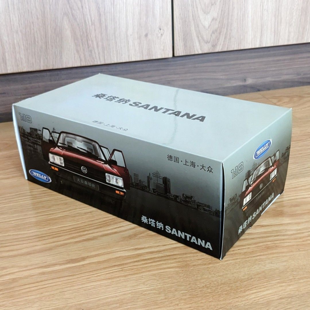 Volkswagen Santana B2 1:18 Diecast Model by Welly, the quintessential ...