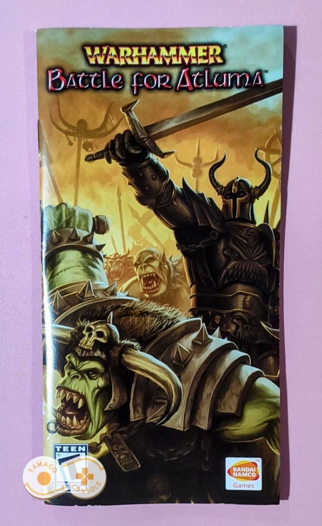 Warhammer Battle for Atluma - [PSP Game] [NTSC / ENGLISH Language] [CIB ...