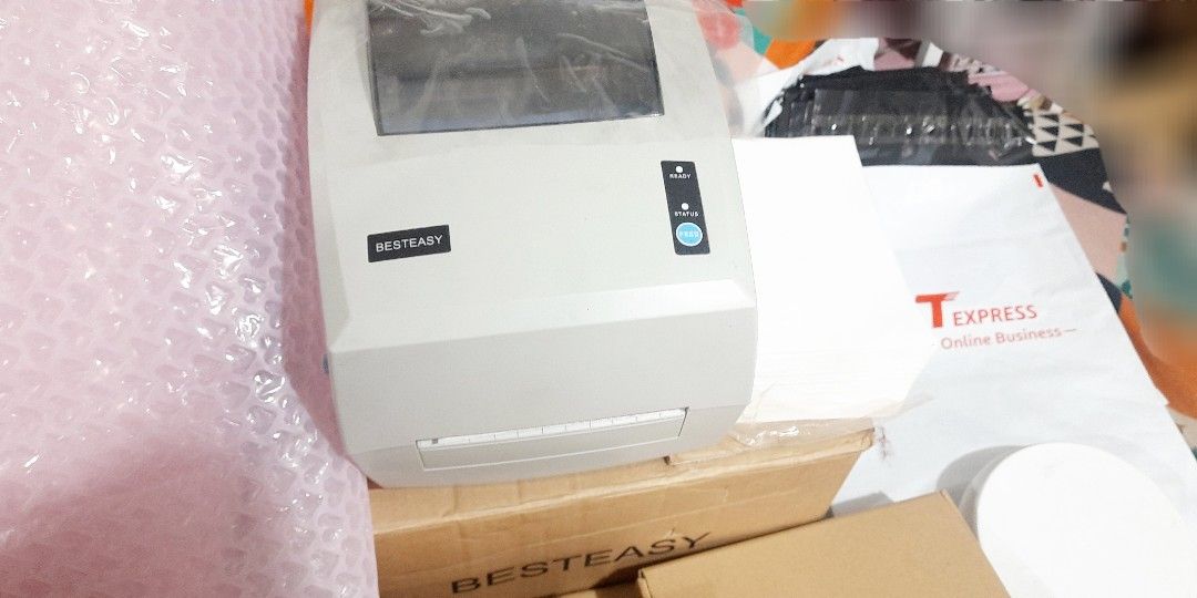 Waybill Printer with A6 label stickers, Computers & Tech, Printers ...