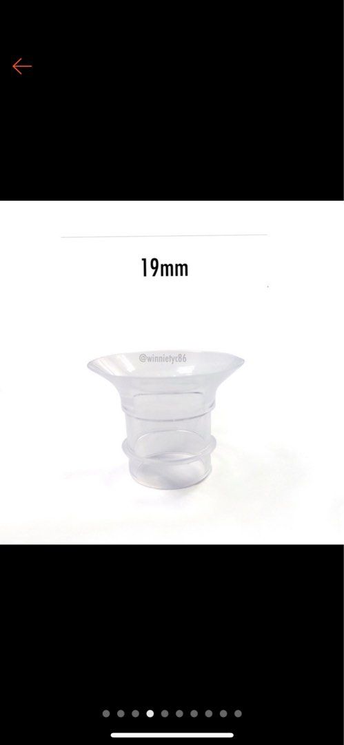 Wearable spectra wireless breast pump parts 19mm flange 24mm kit ...