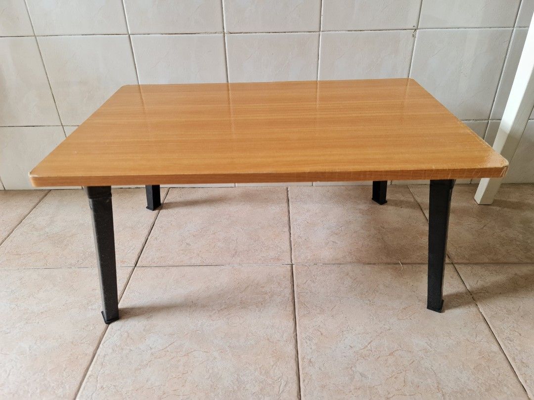Wooden breakfast Table Pick up only (As Is), Furniture & Home Living ...