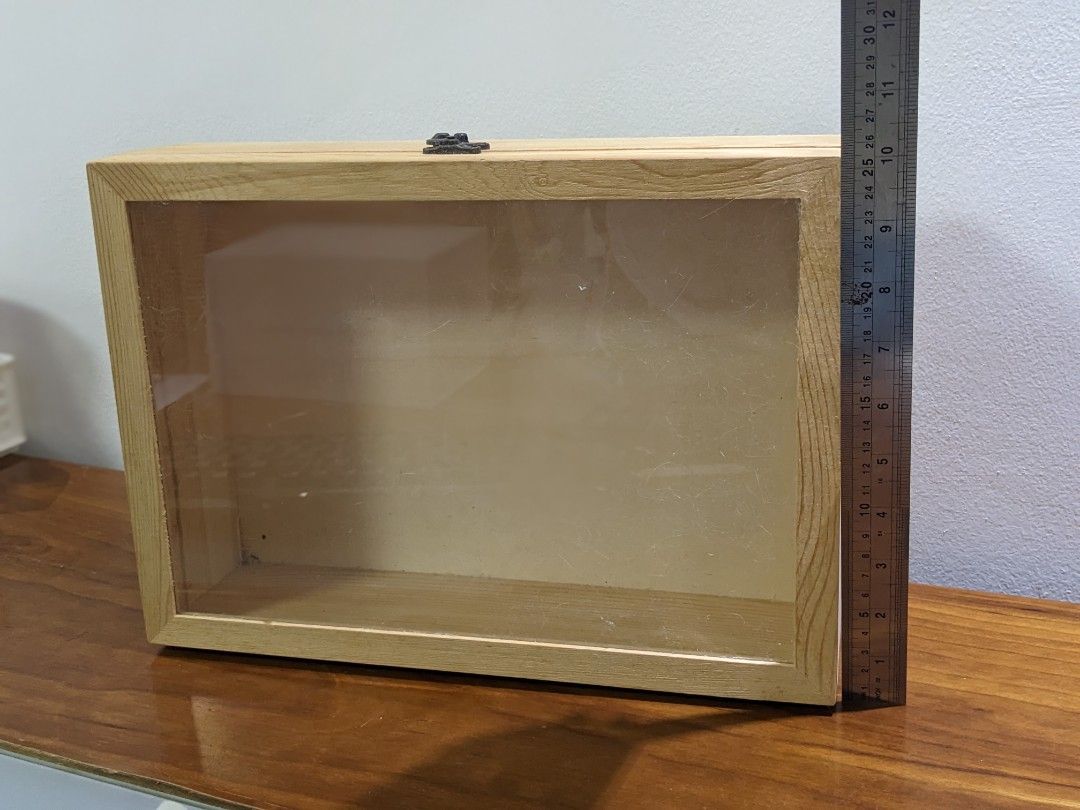 Wooden display box, Furniture & Home Living, Home Decor, Other Home ...