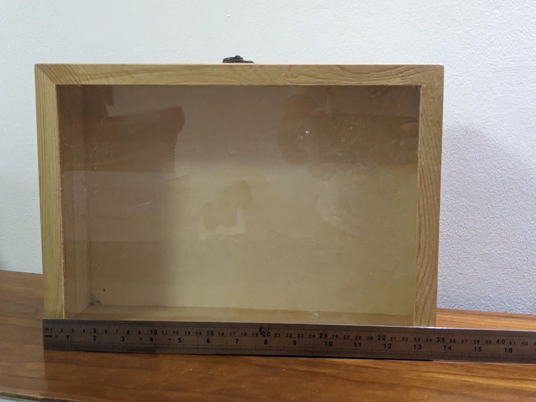 Wooden display box, Furniture & Home Living, Home Decor, Other Home ...