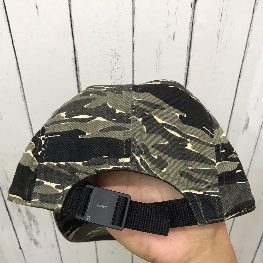 Wtaps "old release" Tiger Camo 5 panel Cap "Rare piece" "Ripstop", Men's Fashion, Watches ...
