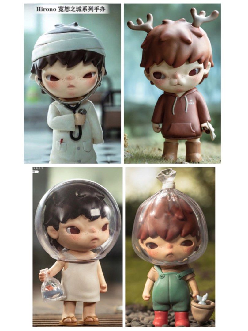 [WTS ONLY] POPMART Hirono City of Mercy & Little Mischief, Hobbies ...