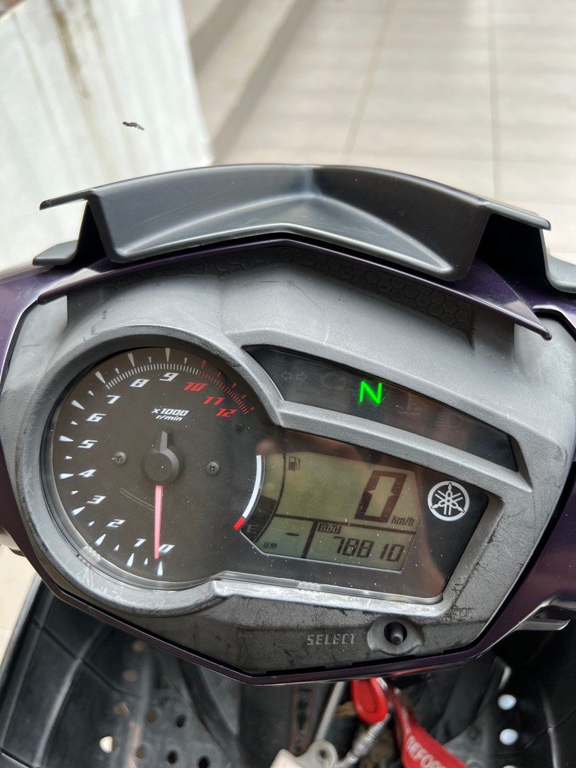 Yamaha Y15 Purple Tip Top, Motorbikes on Carousell