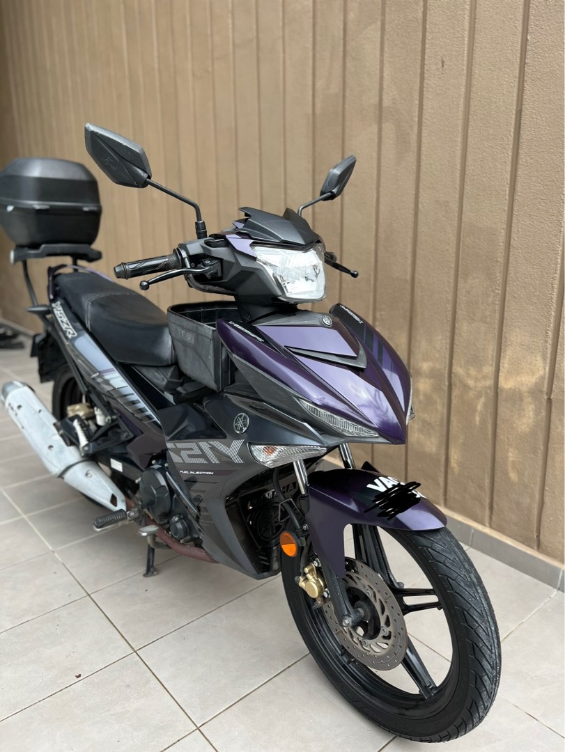 Yamaha Y15 Purple Tip Top, Motorbikes on Carousell