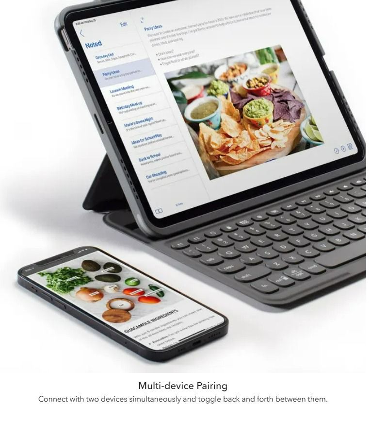 ZAGG Pro Keys Wireless Keyboard and Detachable Case for iPad Pro 12.9 ...