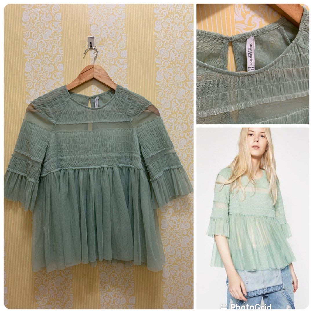 Zara, Women's Fashion, Tops, Blouses on Carousell