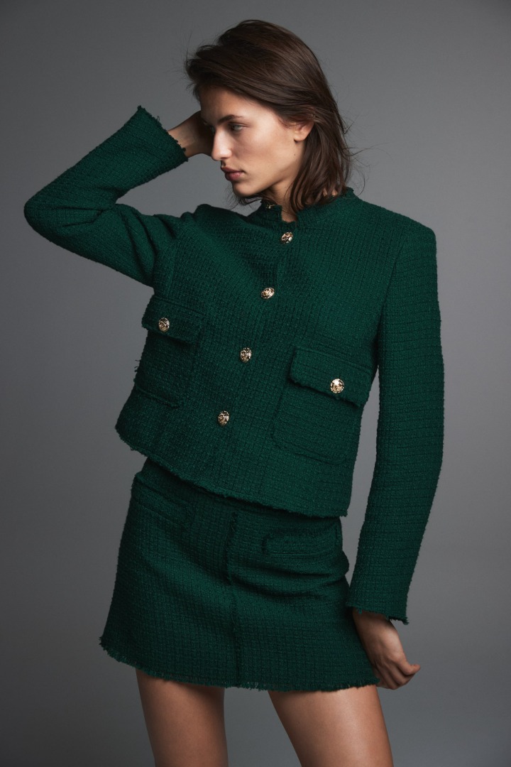 Zara Coordinates Jacket & Skirt on Carousell