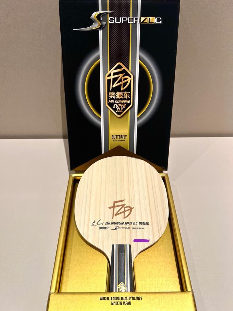 Table tennis racket 100% Authentic butterfly fan zhengdong alc super zlc super alc viscaria ...
