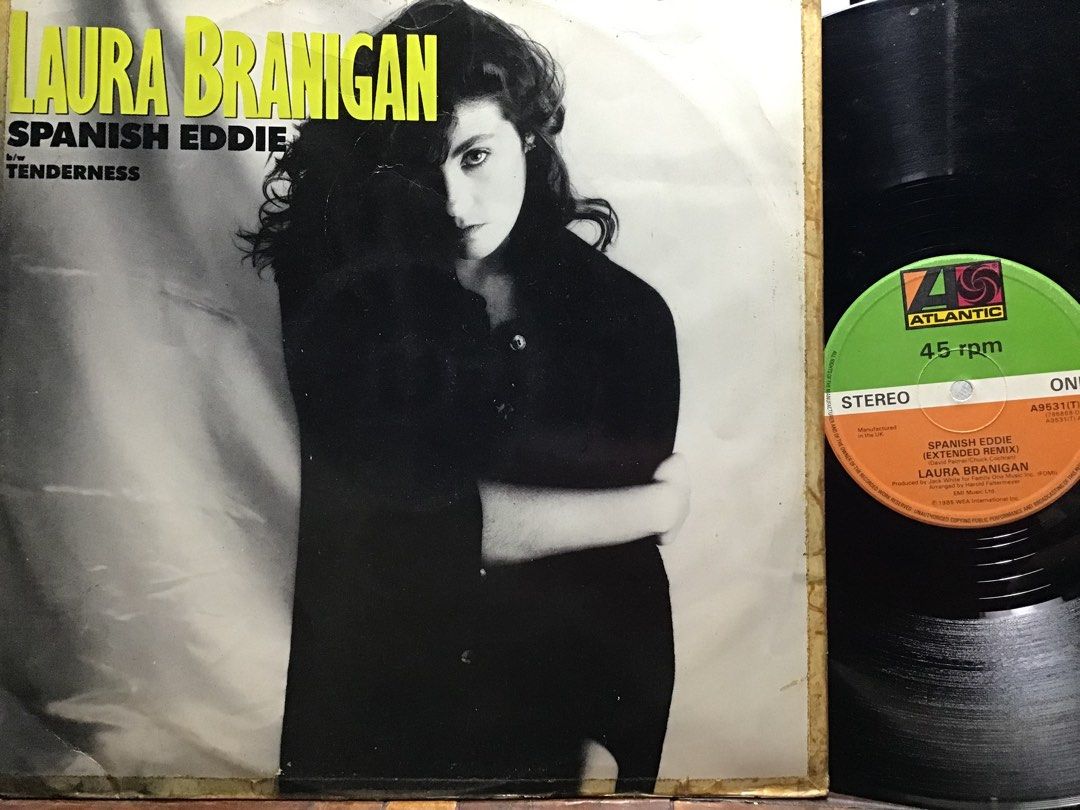 12 INCH Laura Branigan - Spanish Eddie OOP VINYL RECORD Anubis 12 ...