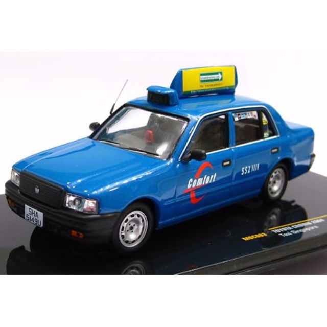 1/43 IXO ComfortDelgro Comfort Cab Singapore Toyota Crown Comfort Taxi ...