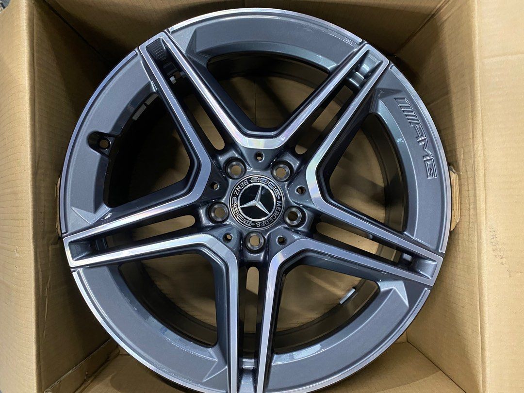 19inch Original MEZ AMG rim, Car Accessories, Tyres & Rims on Carousell