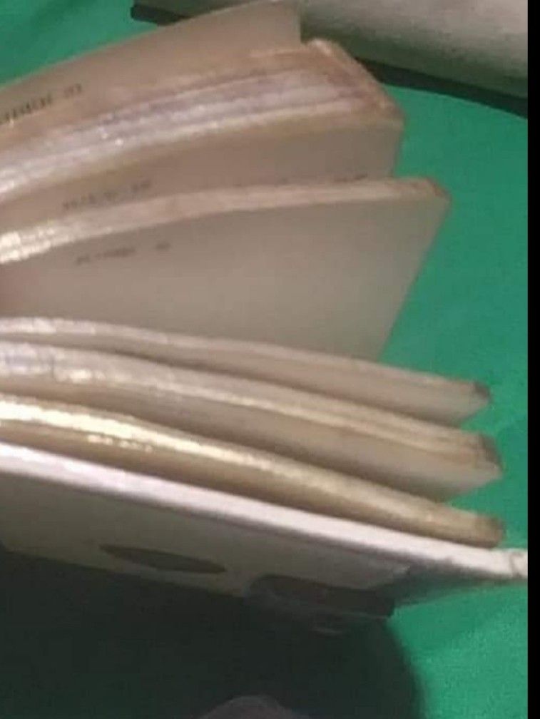 1950's EVERYDAY DIARY GOLD GILDED EDGE PAGES, Hobbies & Toys ...