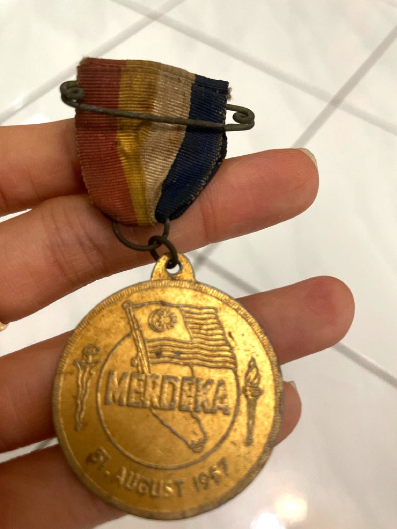 1957 Merdeka malaya medal souvenior, Hobbies & Toys, Collectibles ...