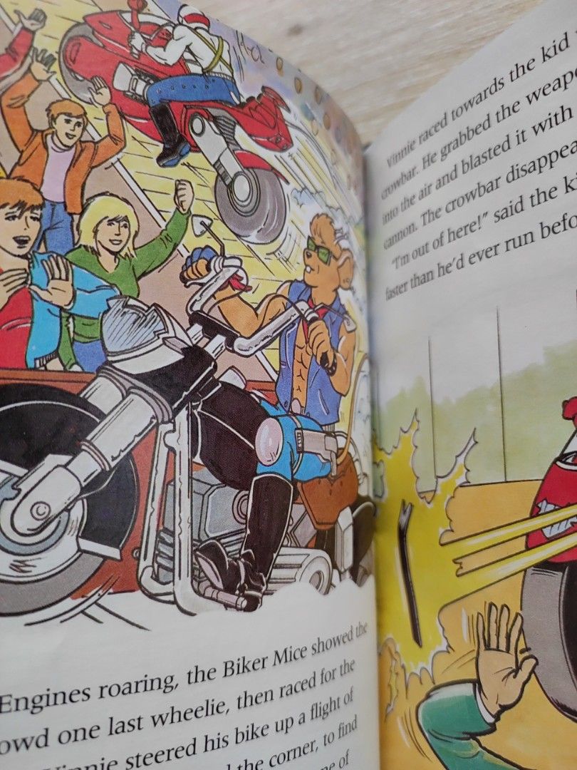 1994 Biker Mice from Mars 90s vintage children's classics, Hobbies ...