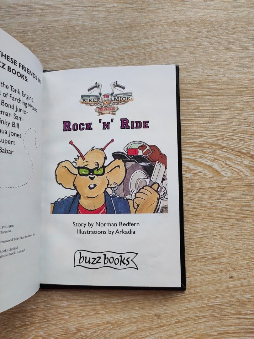 1994 Biker Mice from Mars 90s vintage children's classics, Hobbies ...