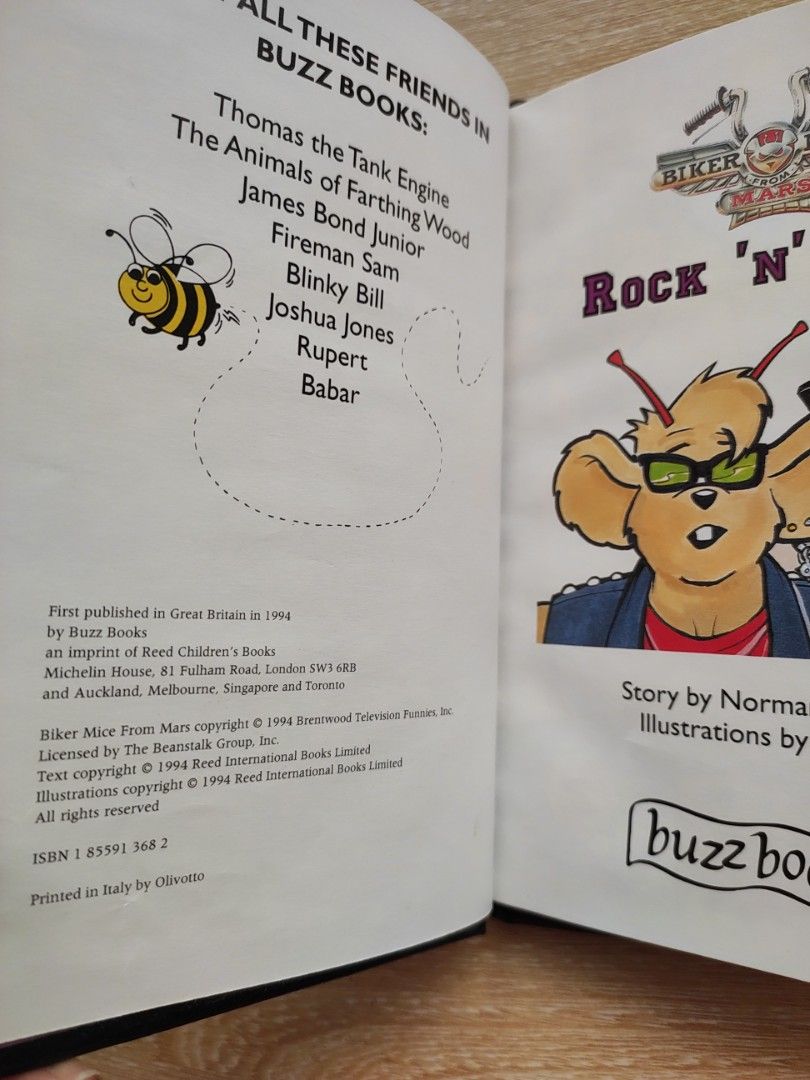 1994 Biker Mice from Mars 90s vintage children's classics, Hobbies ...