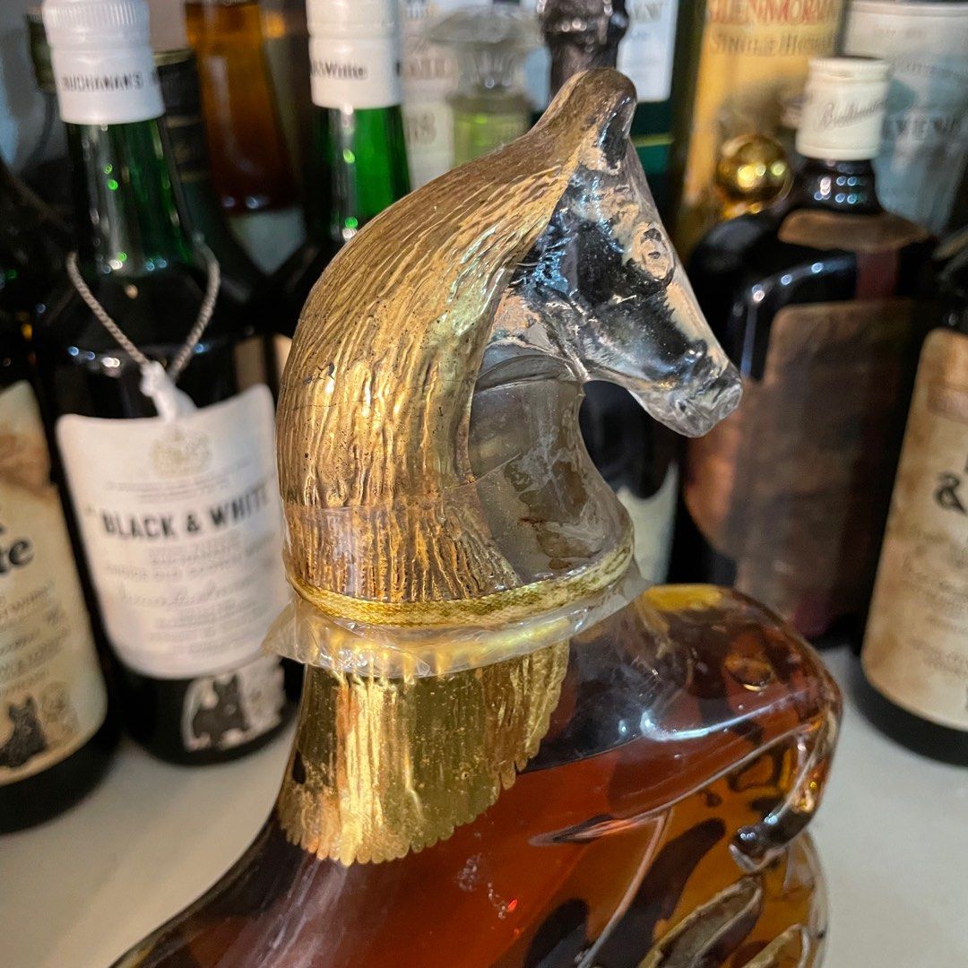 24K Gold Rouyer Guillet glass sun horse cognac xo not VSOP cognac 750ml ...
