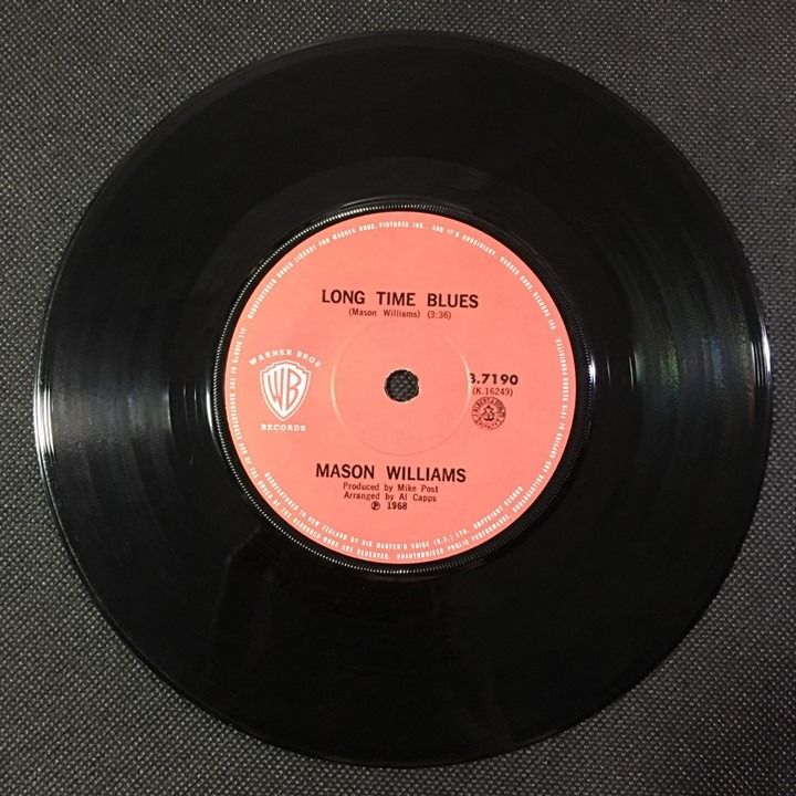 7" Mason Williams - Classical Gas Vinyl Record Plaka, Hobbies & Toys ...