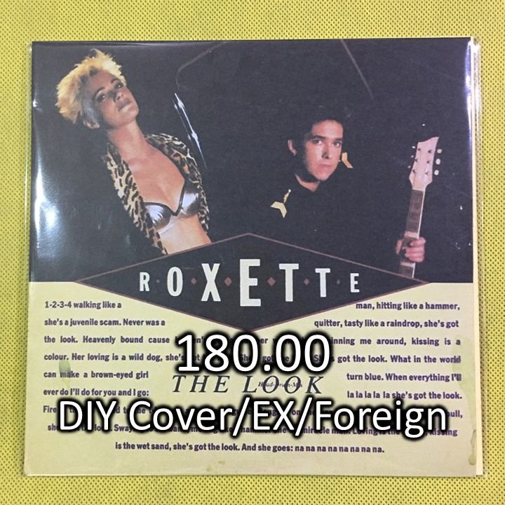 7" Roxette - The Look Vinyl Record Plaka, Hobbies & Toys, Music & Media ...