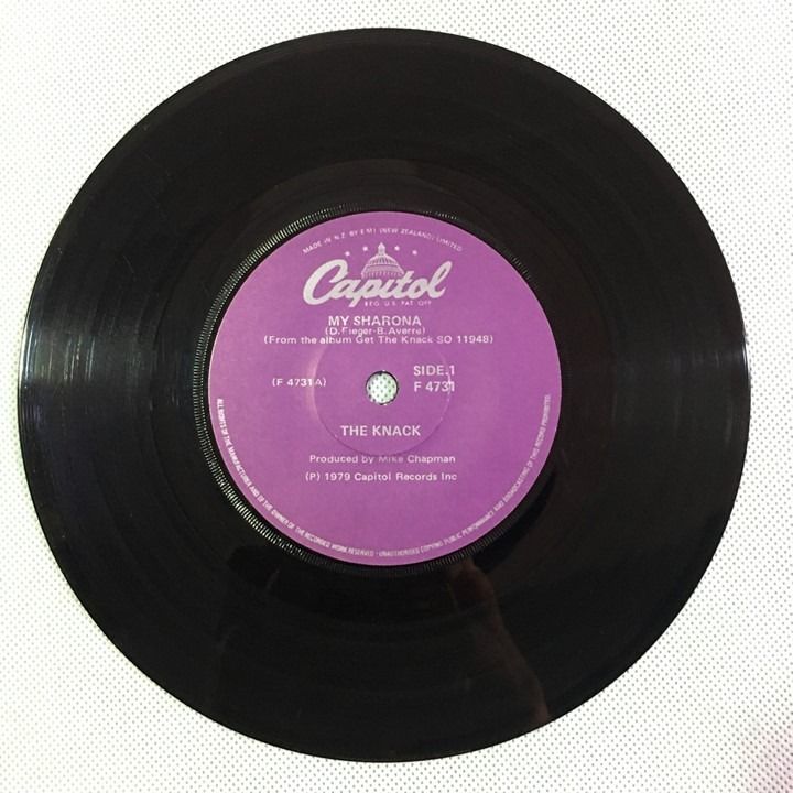 7" The Knack - My Sharona Vinyl Record Plaka, Hobbies & Toys, Music ...