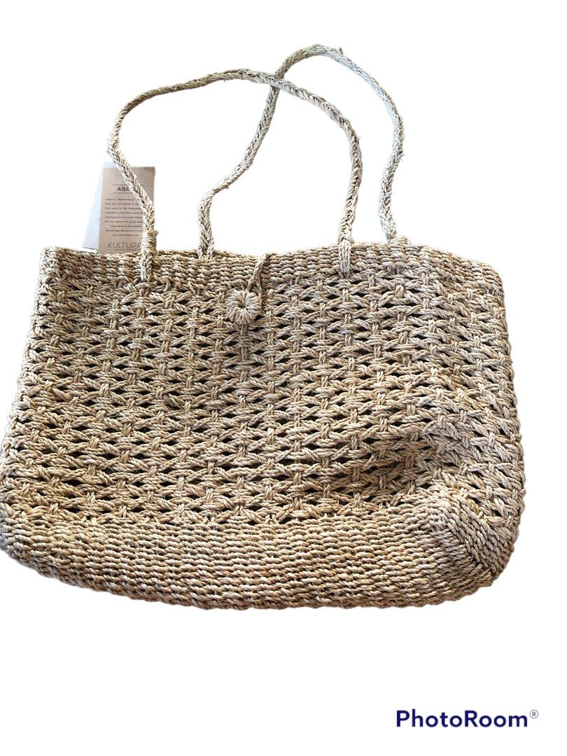Abaca hemp plant made bag, Luxury, Bags & Wallets on Carousell