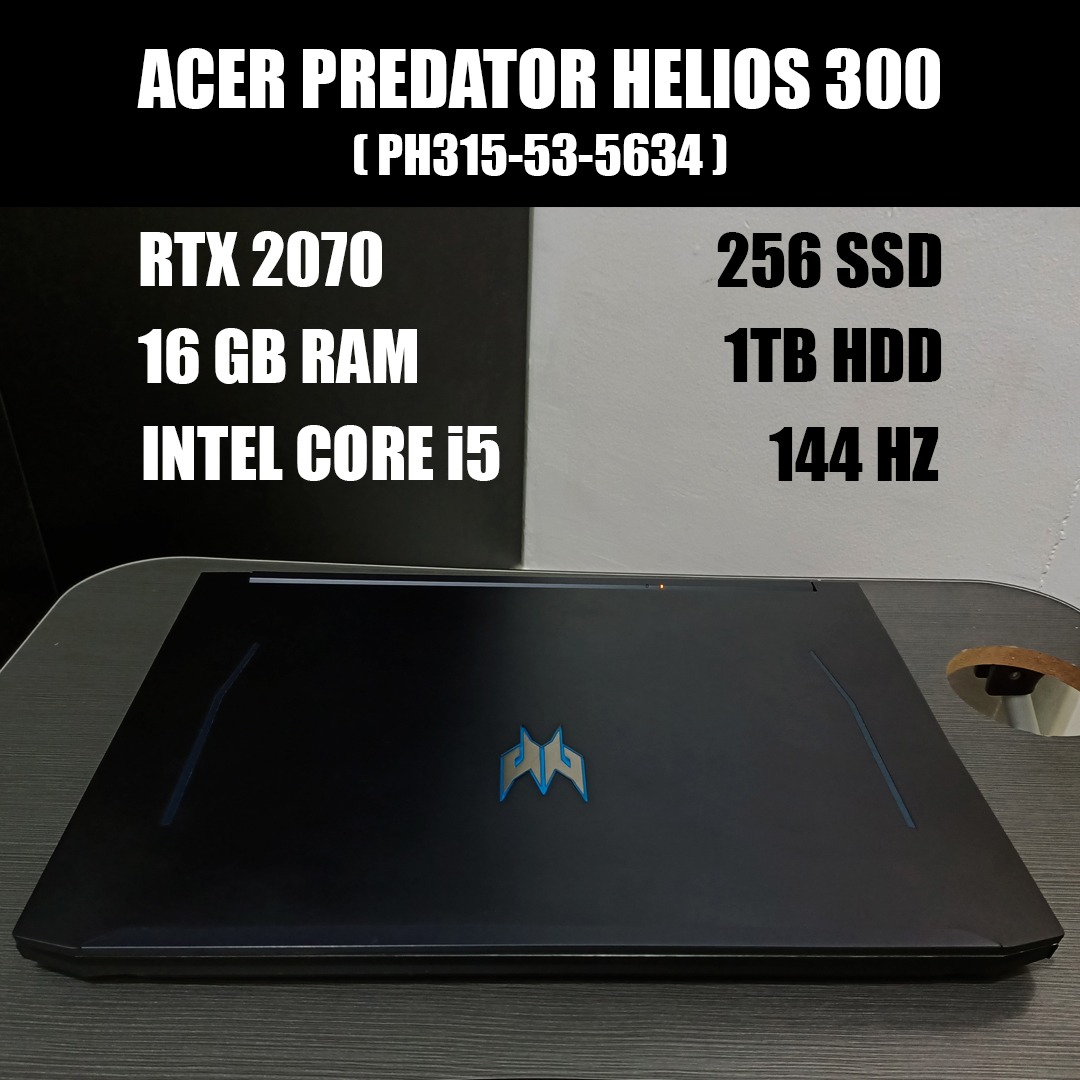 Acer Predator Helios 300, Computers & Tech, Laptops & Notebooks on ...