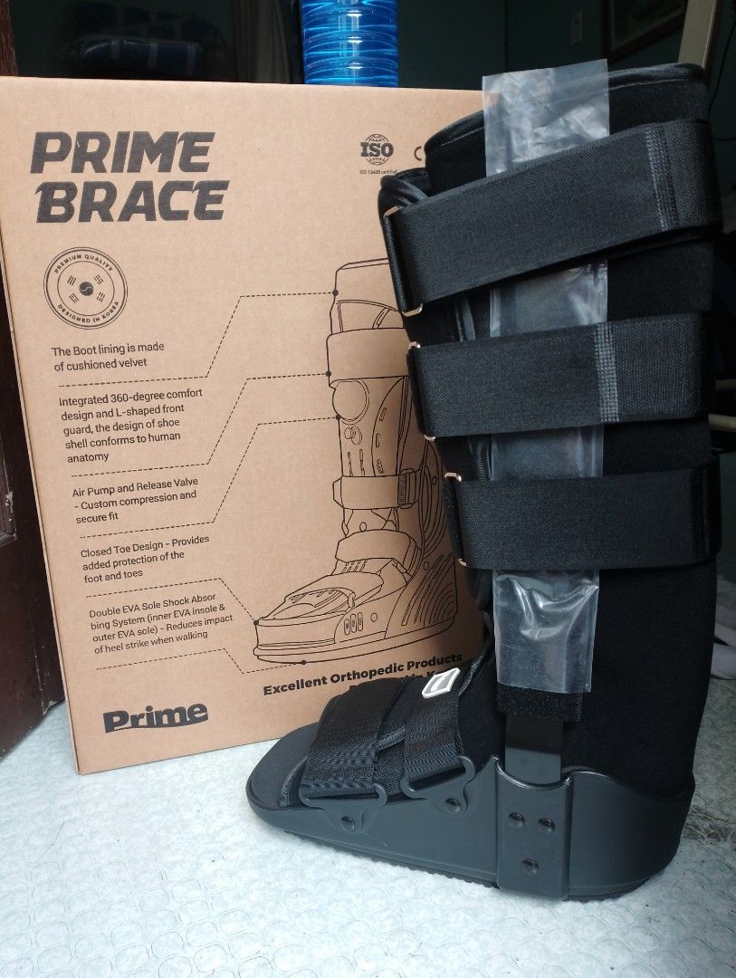aircast walker boot brace support, Health & Nutrition, Medical Supplies ...