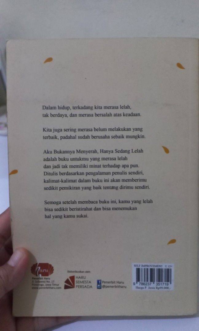 Aku bukannya menyerah, hanya sedangblelah by Geulbaewoo, Buku & Alat Tulis, Buku di Carousell
