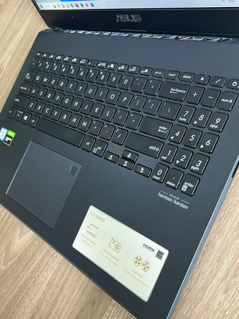 Asus Vivobook Gaming Laptop X G Fhd Ips I H Gb Ddr Ram Gb Tb Nvidia